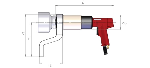 TWP Range | Hi-Force | Pneumatic Torque Multipliers | HES